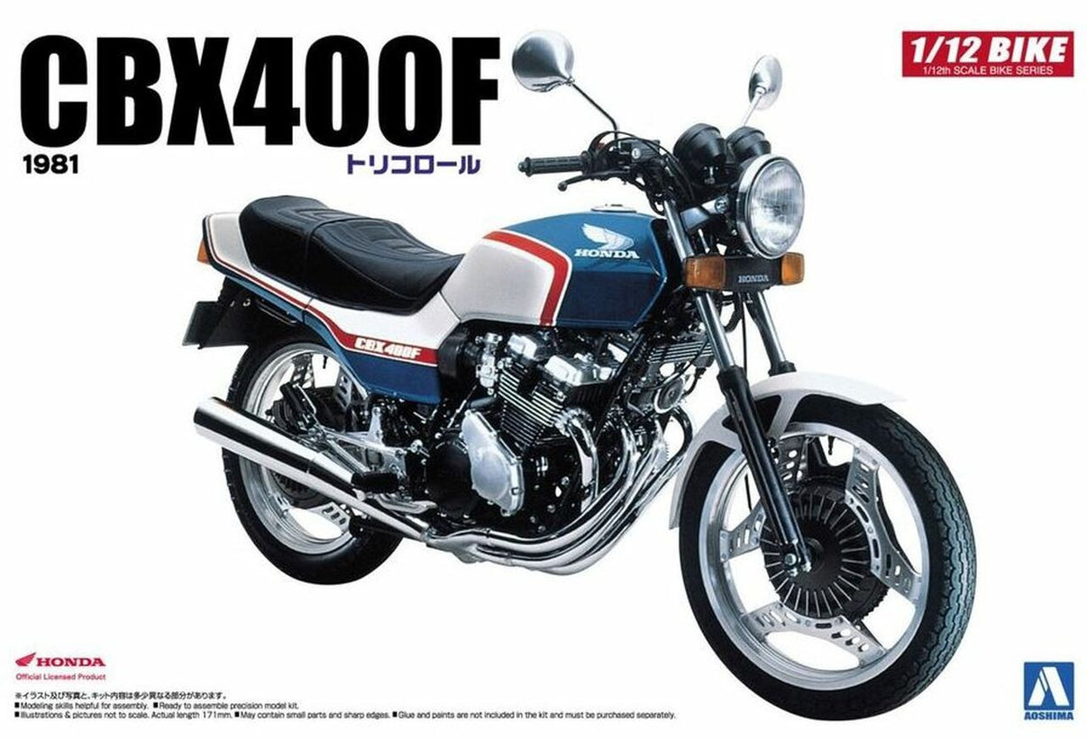 Aoshima CBX400F 1981 1/12 Scale – Northland Hobby